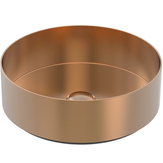 Gold Designer Round Hand Basin | Britex Australia