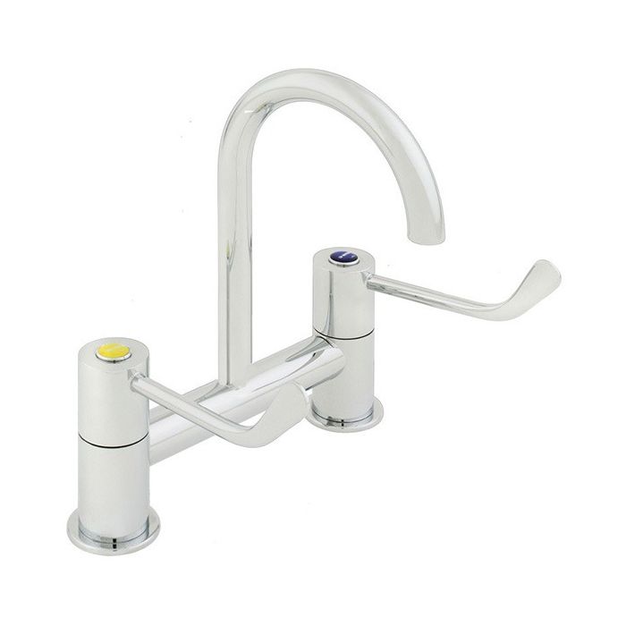 Basin Mounted Surgical Set - Fixed/Ceramic | Britex Australia