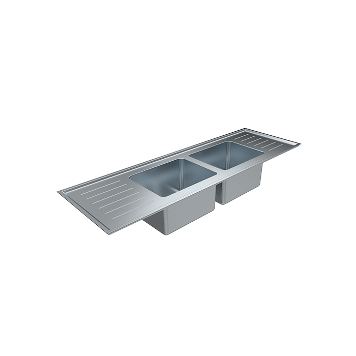 1500mm Twin Centre Universal Laboratory Sink | Britex Australia