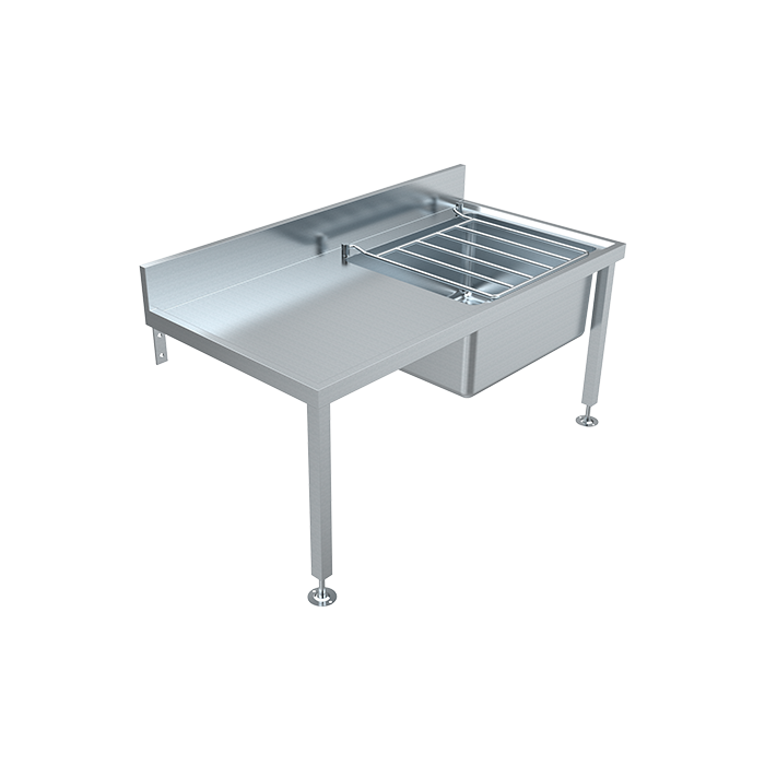 Wall Mounted Cleaner's Bench | Britex Australia