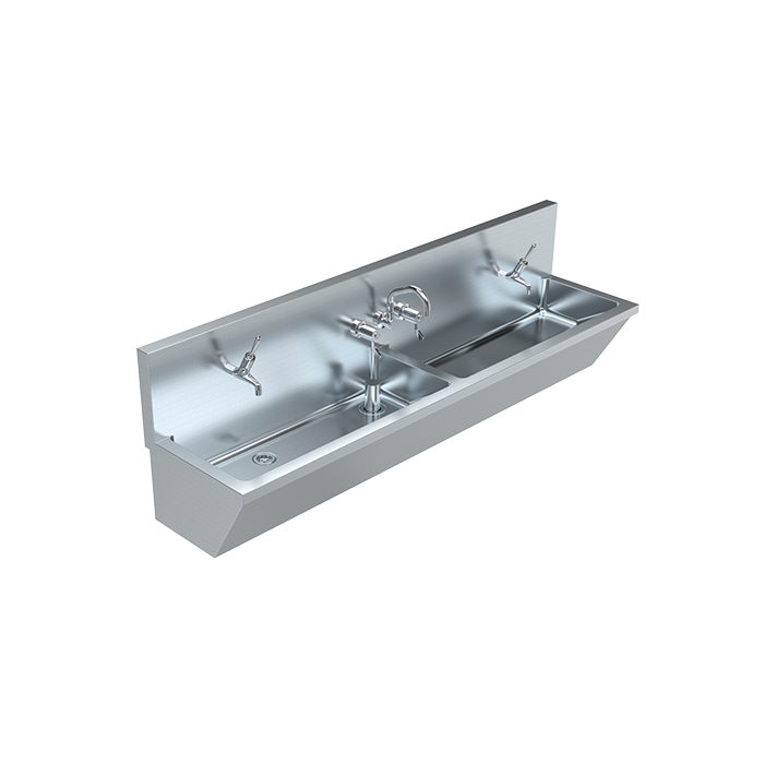 Accessible Wall Mounted Clay & Ablution Trough | Britex Australia