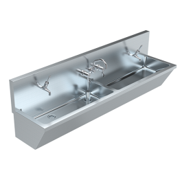 Accessible Wall Mounted Clay & Ablution Trough | Britex Australia