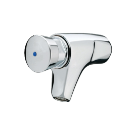 Wall Mounted Timed Flow Push Button Tap - Cold | Britex