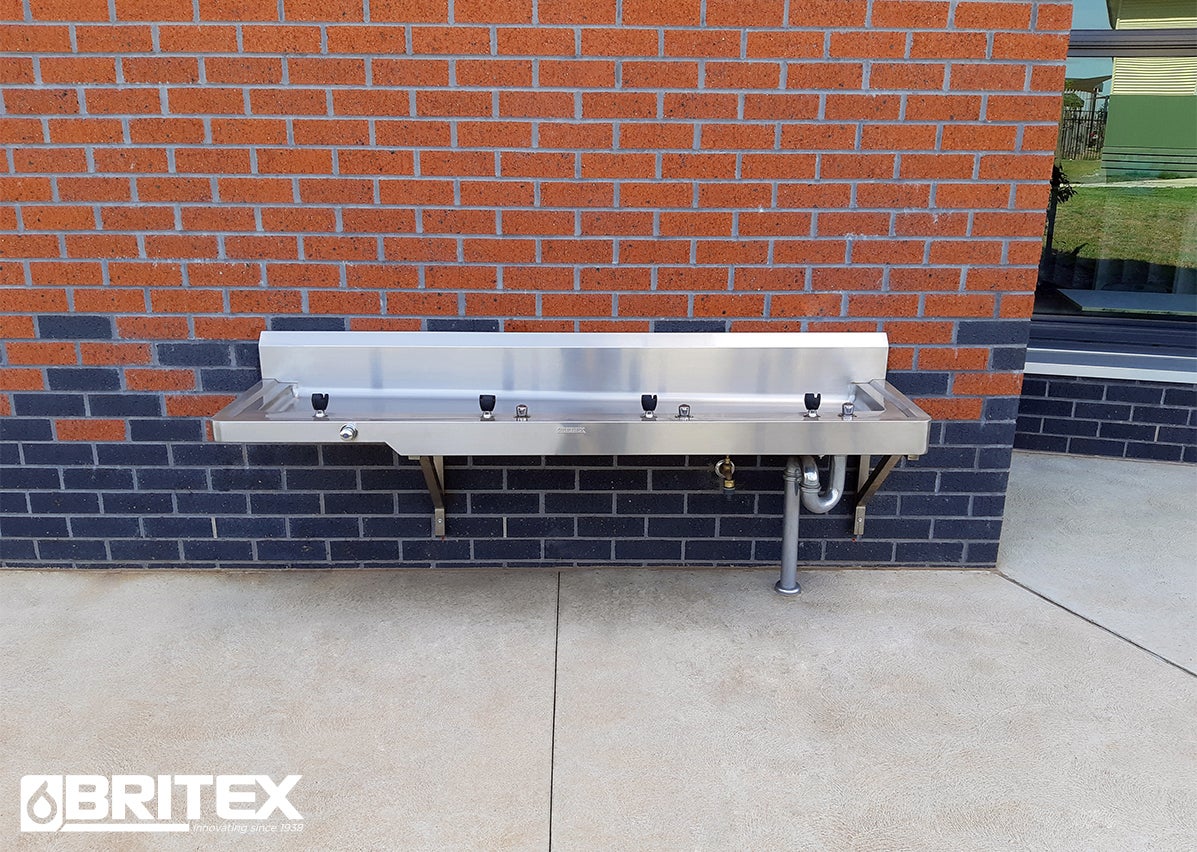 Aitken Hill Primary School utilised Britex Troughs, Cleaners Sinks ...