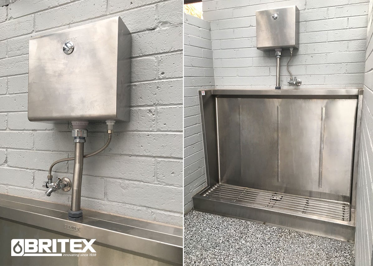 Hanging Rock Toilet Block - using Britex Toilet Suites