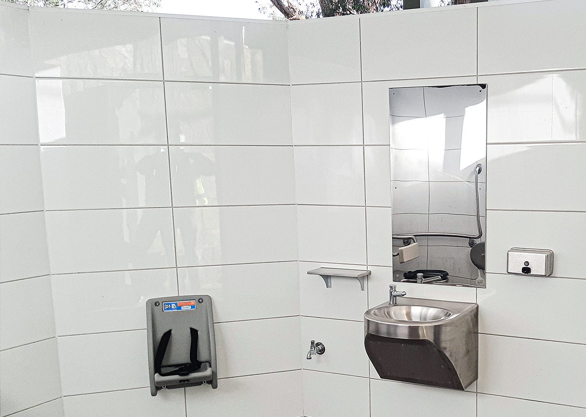 Warrandyte Bridge Toilet Block Refurbishment - Britex