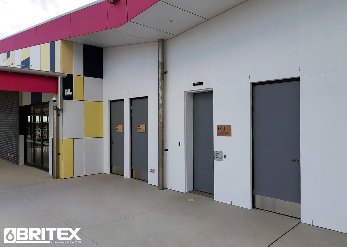 Stainless Steel Benches & Toilets at Julia Reserve Community Centre ...