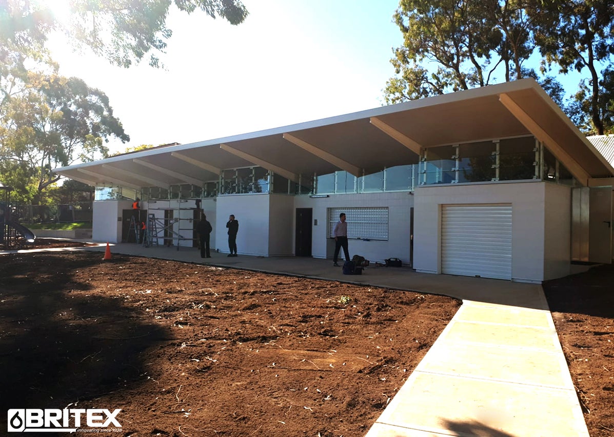 Pidding Park Amenities Upgrade incorporates Britex Stainless Steel Products